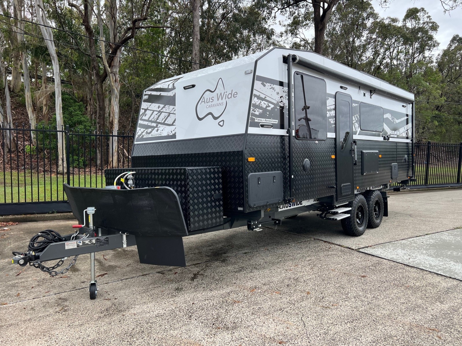 2024 Auswide 22ft Offroad Double Bunk Caravan With Truss Chassis