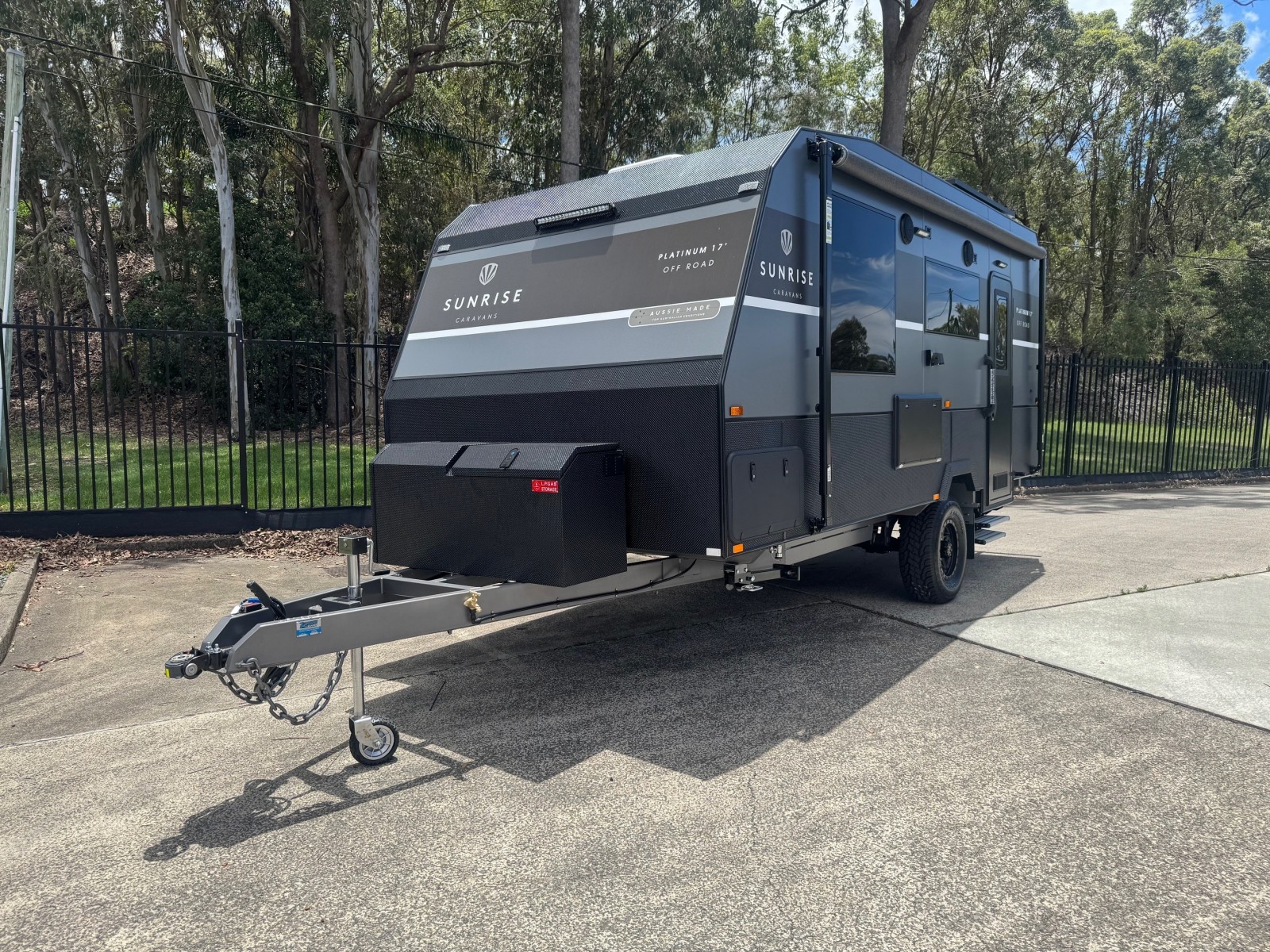 Sunrise Platinum 17ft Offroad Caravan Aluminium Frame